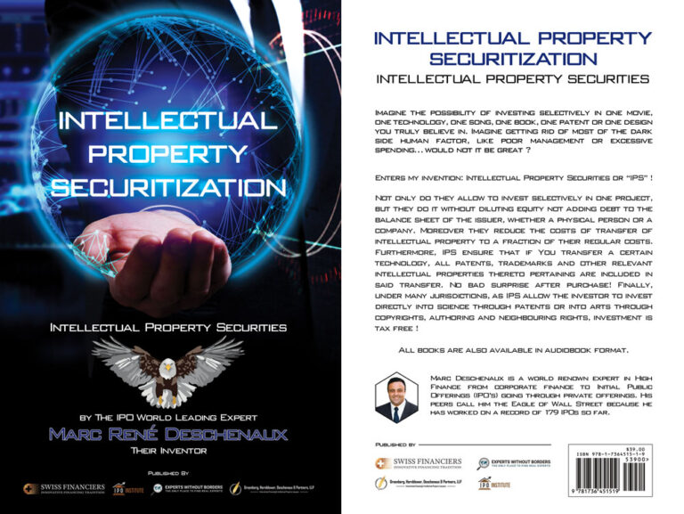 Intellectual Property Securitization | Marc René Deschenaux